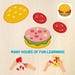 Food Cut and Glue Worksheets - Fast Food Activity - Preschool ...