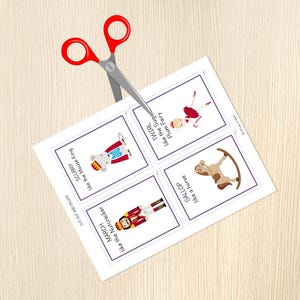 Nutcracker Movement Cards - Christmas Game - Toddler, Preschool ...
