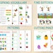 Spring Worksheets, Spring Learning Pack, Spring Busy Book, Preschool ...