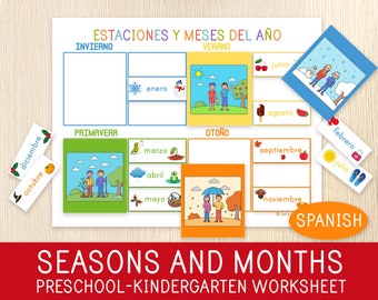 12 Months of the Year Activity Pack UPDATED - Etsy