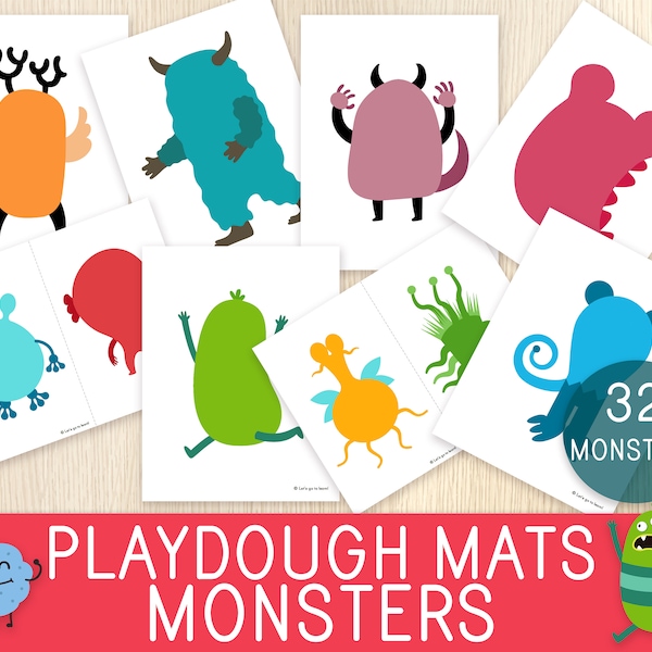 Playdough Mats - Etsy