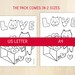 Valentine's Day Coloring Book for Kids, Coloring Pages, 1 Cover 46 ...