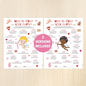 Valentine's Day Game - Who is Most Like Cupid Game - Valentines ...