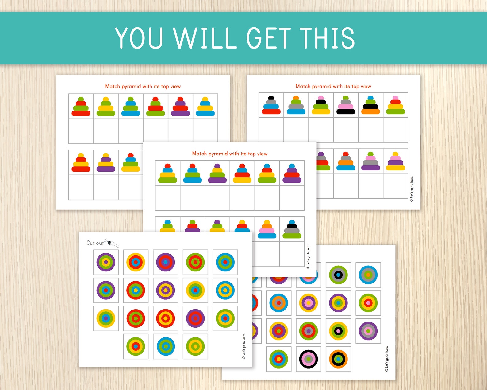 Spatial and Visual Perception Worksheets, Concentration, Attention ...