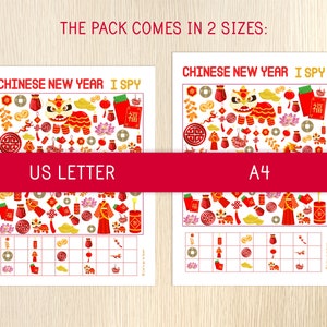 Chinese New Year I Spy Games - Chinese Zodiac Animals - Lunar New Year ...