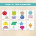 Shapes Lacing Cards - Preschool Fine Motor Skill Activity - Toddler ...