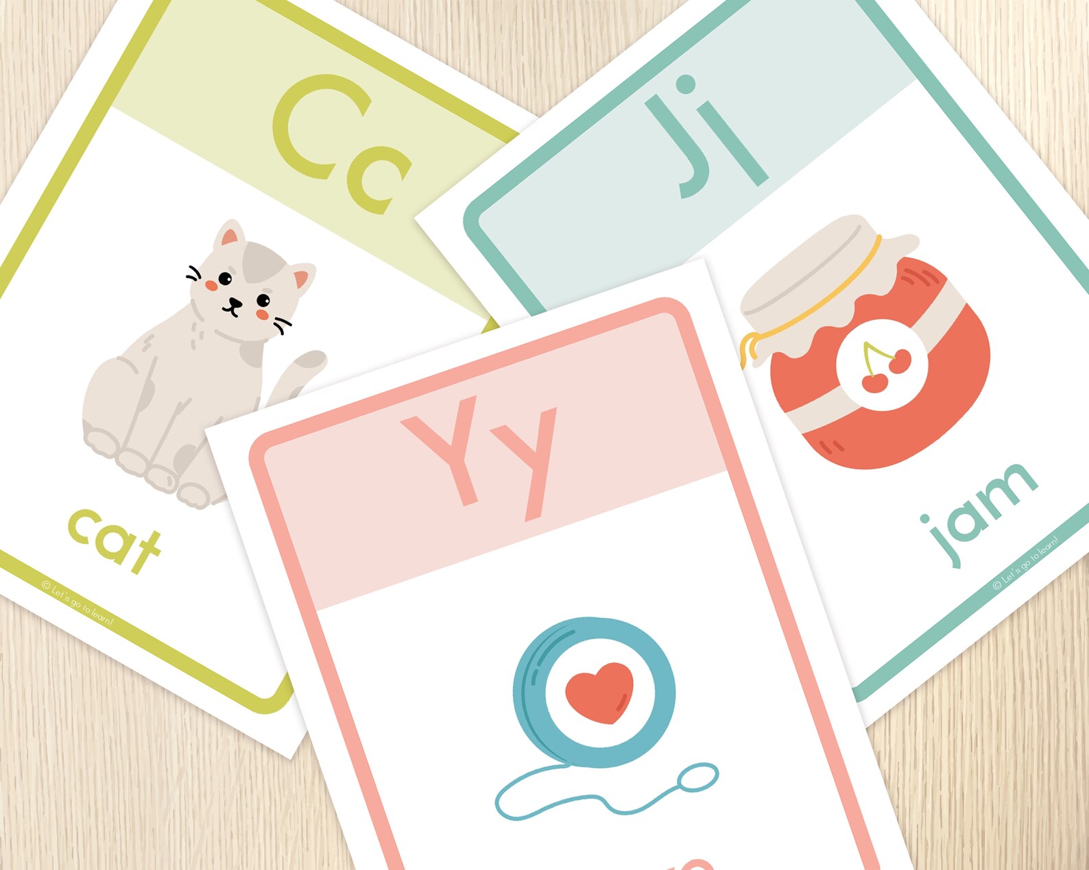 Alphabet Posters & Flashcards, Toddler, Preschool, Kindergarten, Home ...