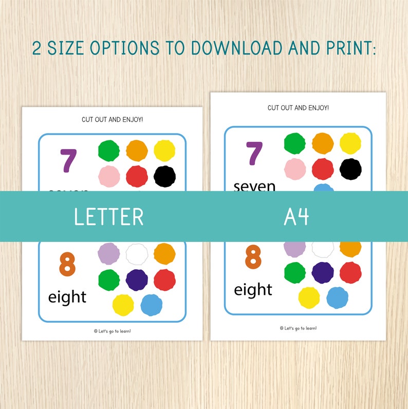 Counting and Color Activity With Pompoms, Numbers 1-10, Matching Colors ...