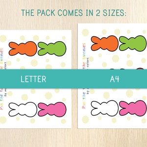 Easter Bunny Tail Color Matching Game, Pin the Bunny Tail, Colors ...