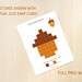 Fall Snap Cubes Mats, Connecting Cubes Task Cards, Preescolar, Juego de ...