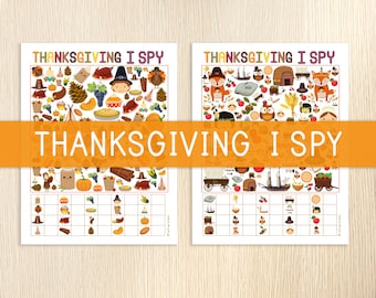 Thanksgiving Turkey Scavenger Hunt Kid's Scavenger Hunt - Etsy