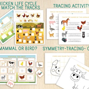 Farm Busy Book, Farm Animals, Toddler, Preschool, Kindergarten ...