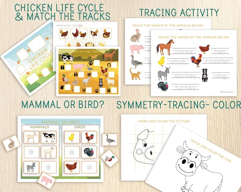 Farm Busy Book, Farm Animals, Toddler, Preschool, Kindergarten ...