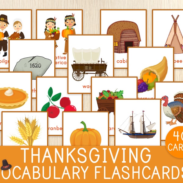 Vocabulary Cards - Etsy