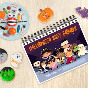 Halloween Busy Book Learning Binder Toddler Preschool - Etsy
