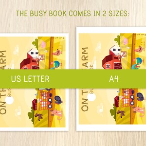 Farm Busy Book, Farm Animals, Toddler, Preschool, Kindergarten ...