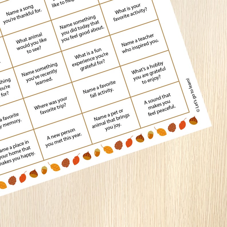Gratitude Dice Game - Thanksgiving Conversation - Thanksgiving Ice ...