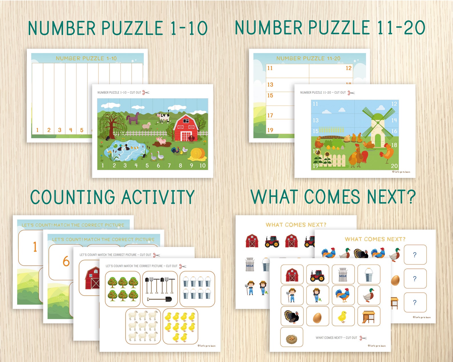 Farm Busy Book Farm Animals Toddler Preschool Kindergarten | Etsy