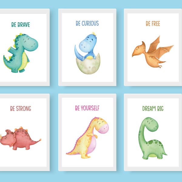 Dinosaur Posters - Etsy