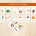Fall Movement Cards, Autumn Game, 24 Flashcards, Gross Motor Skills ...