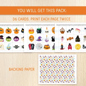 Halloween Memory Game - Printable Halloween Matching Activity ...