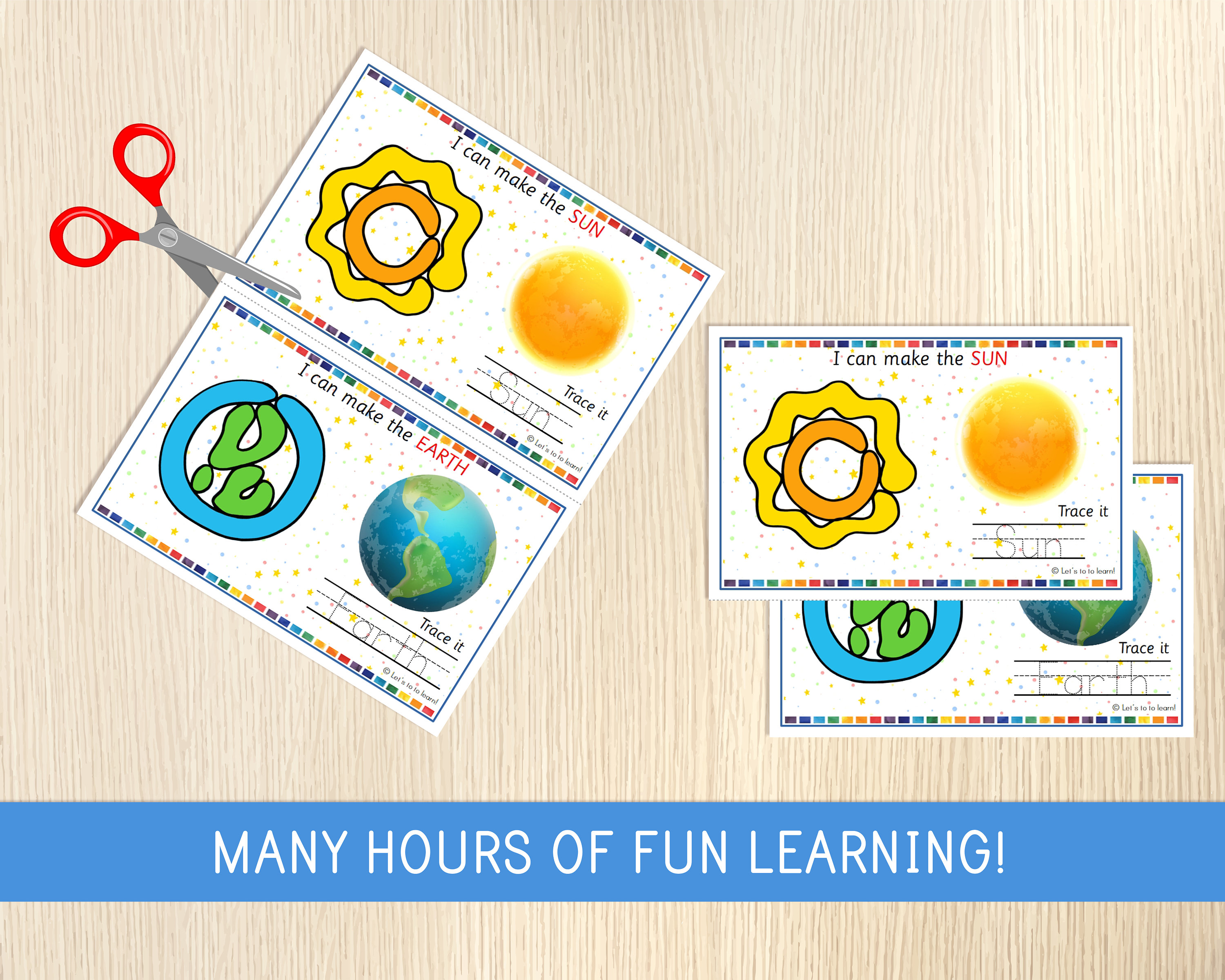 Space Playdough Mats Play Doh Activity Solar System Mat - Etsy
