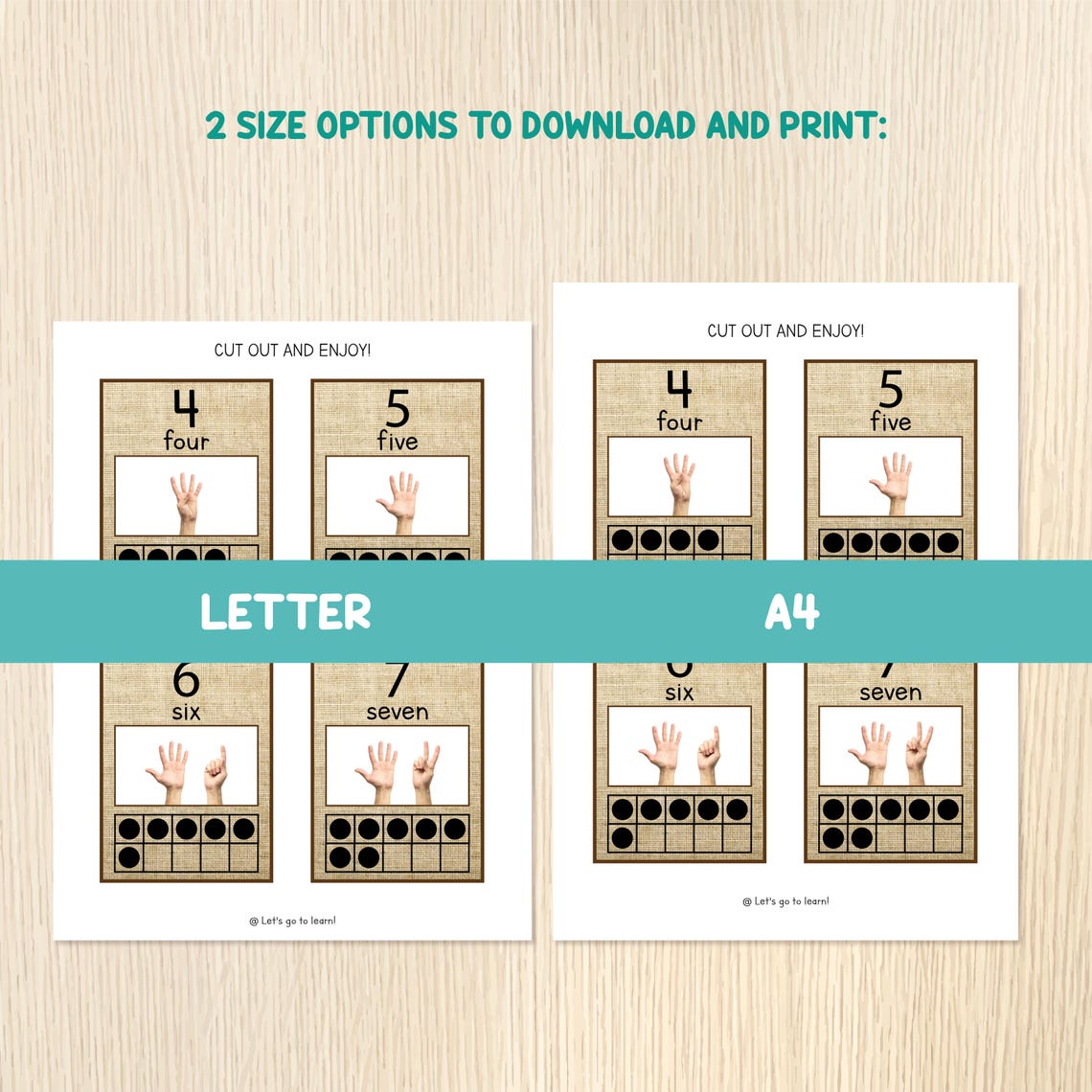 Ten Frame Number Cards, Hessian Cards, Numbers 0 to 10 Flashcards ...