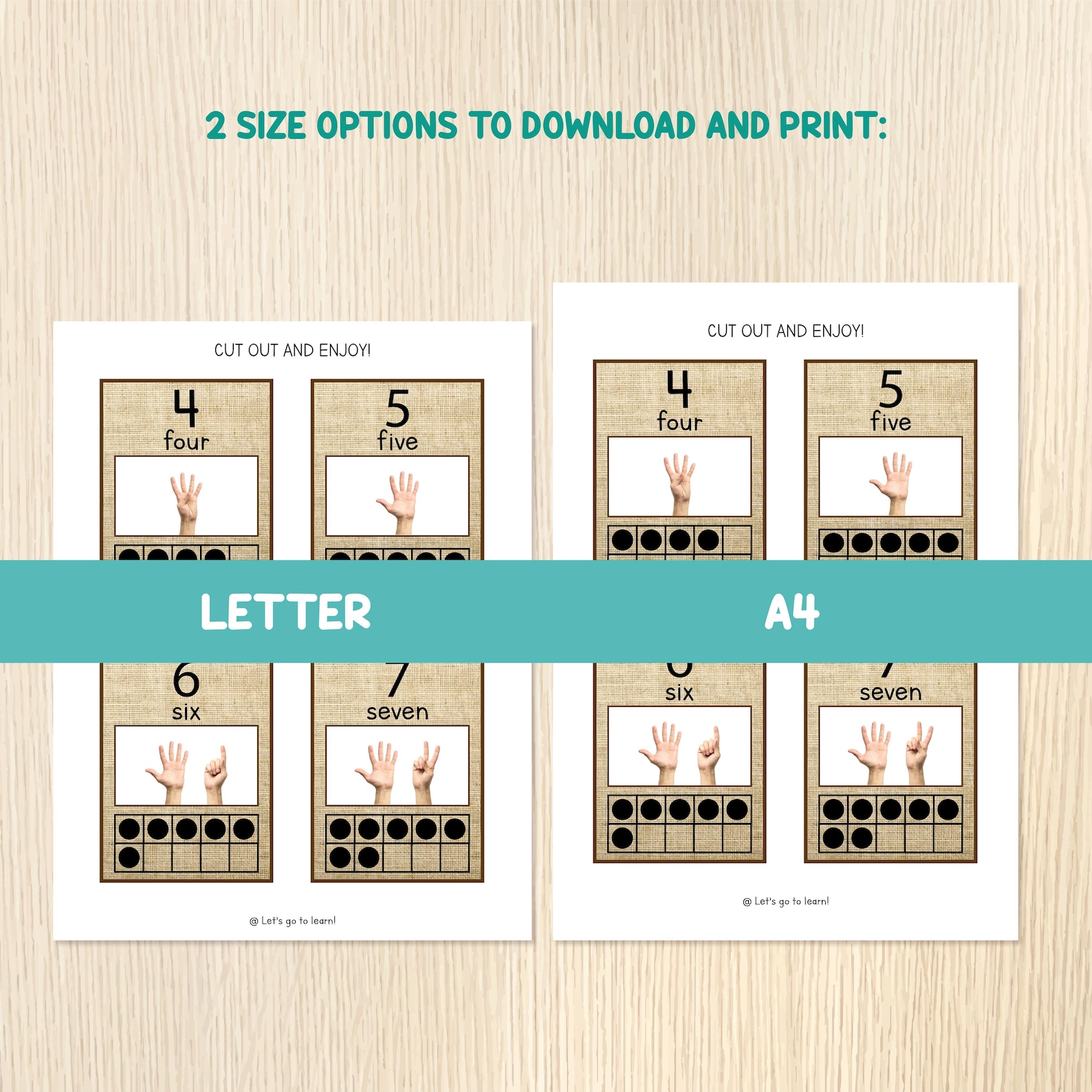 Ten Frame Number Cards, Hessian Cards, Numbers 0 to 10 Flashcards ...