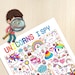 Unicorns I Spy Seek and Find Look and Find 2 Printable - Etsy