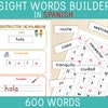 Spanish Color Words Clip Cards and Chart, Spanish Classroom, Montessori ...