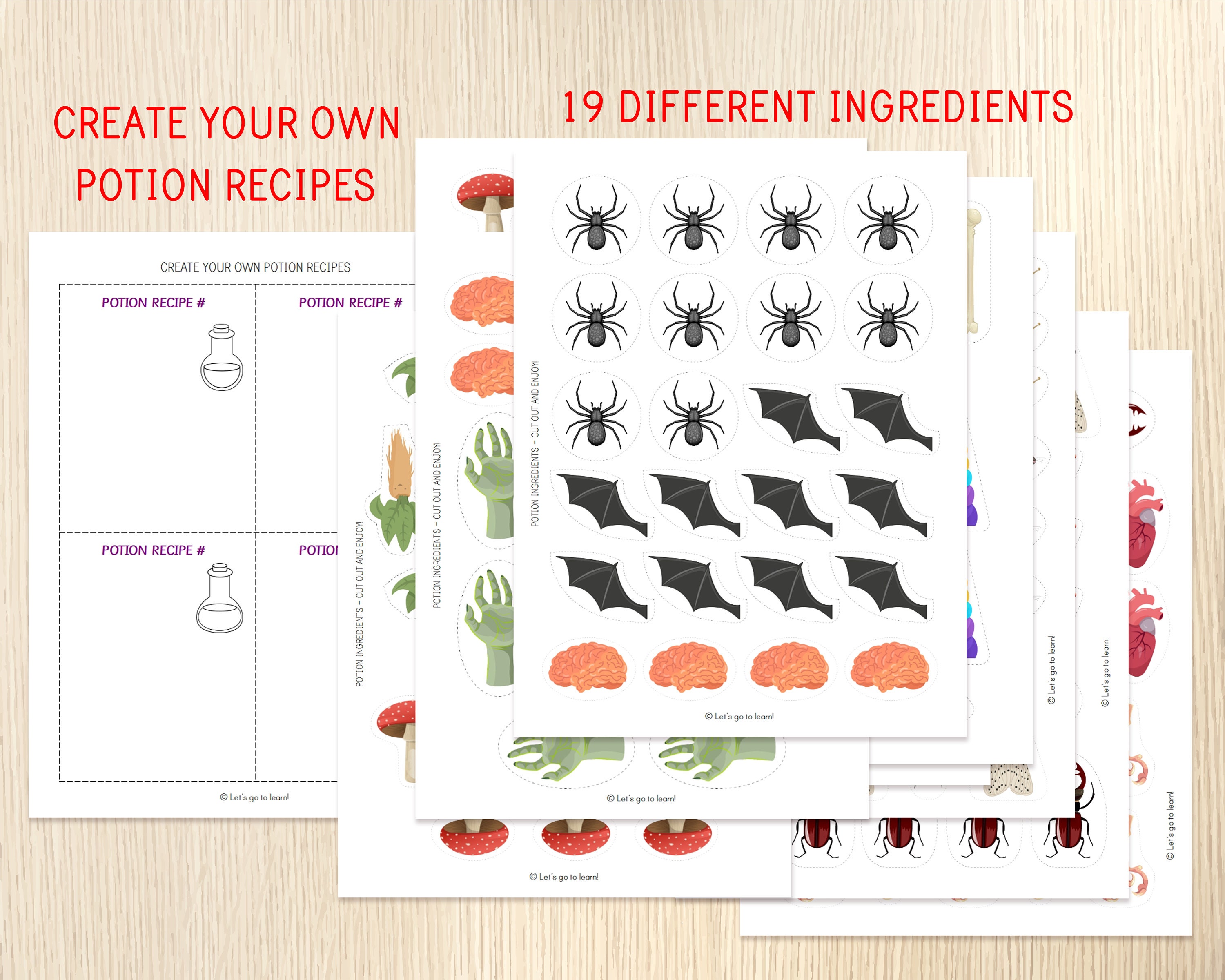 Halloween Potion Making Dramatic Play, Witch Brews Pretend Play ...