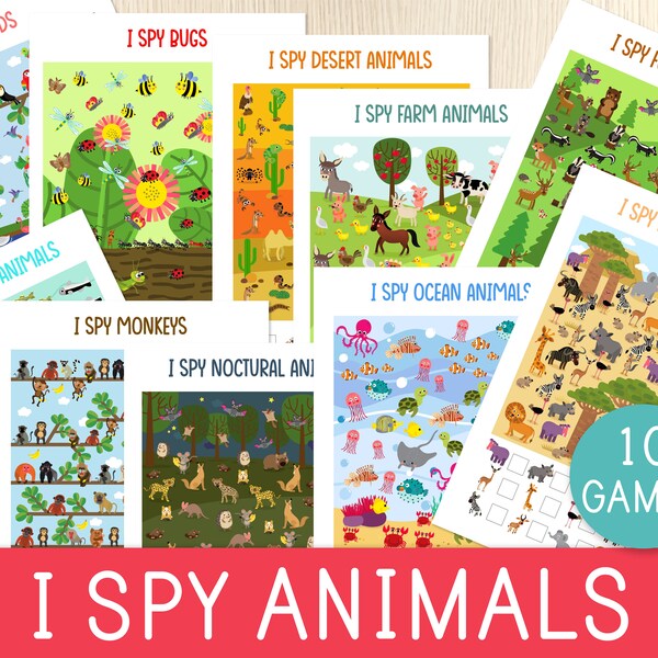 I Spy Bags - Etsy