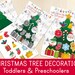 Christmas Matching Games, 2 Piece Puzzles for Toddlers & Preschoolers ...
