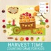 Pumpkin Seeds, Count and Match Game, Numbers 1-20, Fall Autumn Activity ...