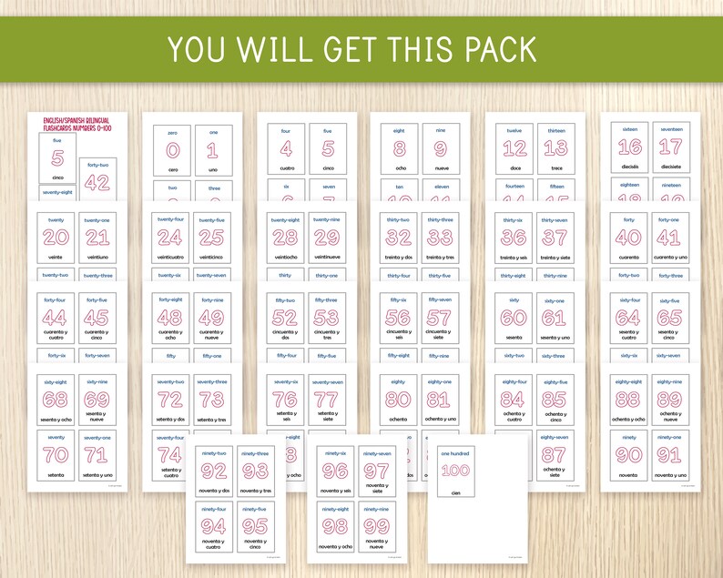 SPANISH-ENGLISH BUNDLE 1 Colors Numbers Emotions Weather - Etsy