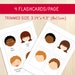 Spanish & English Emotions Flashcards and Blank Face - Etsy