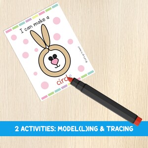 Easter Bunny Shapes Playdough Mats - Play Doh Activity - 20 Visual ...