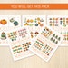 Pumpkin Count and Clip Cards, Counting Cards, Numbers 1-20, Fall Autumn ...