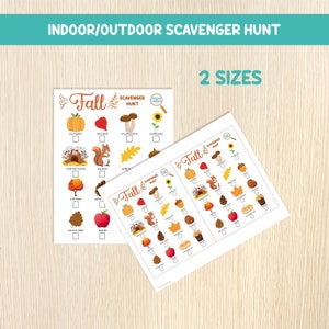 Seasons Scavenger Hunt Games BUNDLE, Treasure Hunt With Cards to Hide ...