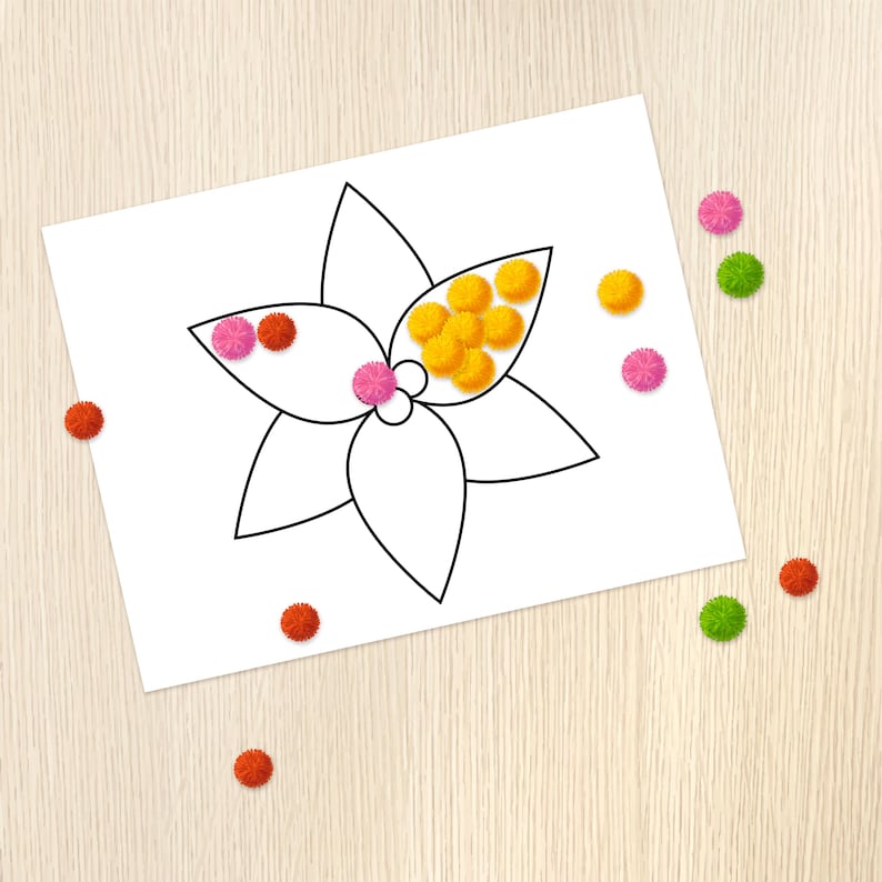 Flower Templates Printable Pack - 20 Flower Outline Pages for Crafts ...