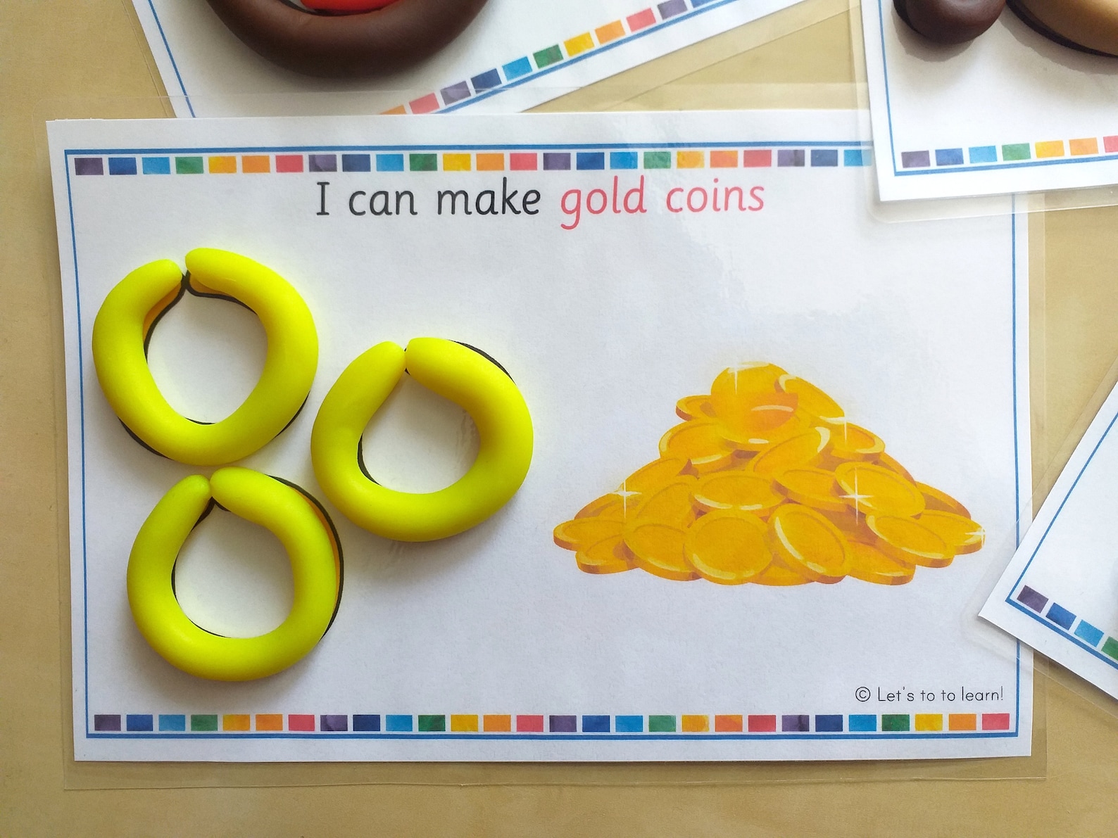 Pirates Playdough Mats, Play Doh, Preschool, Kindergarten Activity ...