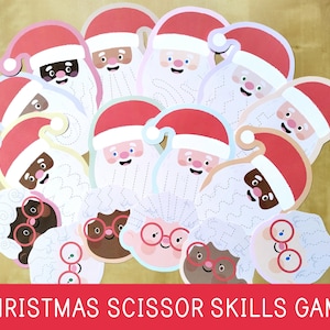 Santa's Beard Cutting Activity and Mrs. Claus Haircut, Christmas ...