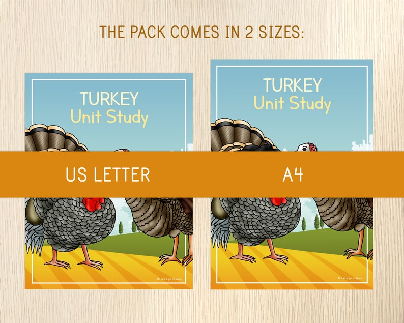 Turkey Unit Study, Anatomy, Life Cycle, Flashcards, Breeds, Worksheets ...