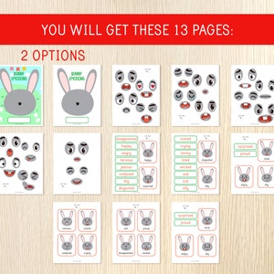 Emotions for Kids - Bunny Emotions Activity - Rabbit Feelings ...