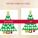 Christmas Do-a-dot Paintings, Toddler, Preschool Activity, Kindergarten ...