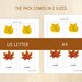 Fall Leaves 3-part Cards, 18 Nomenclature Cards, Real Images, Autumn ...