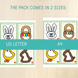 Easter Play Dough Mats, 14 Visual Cards, Play Doh, Toddler Activity ...
