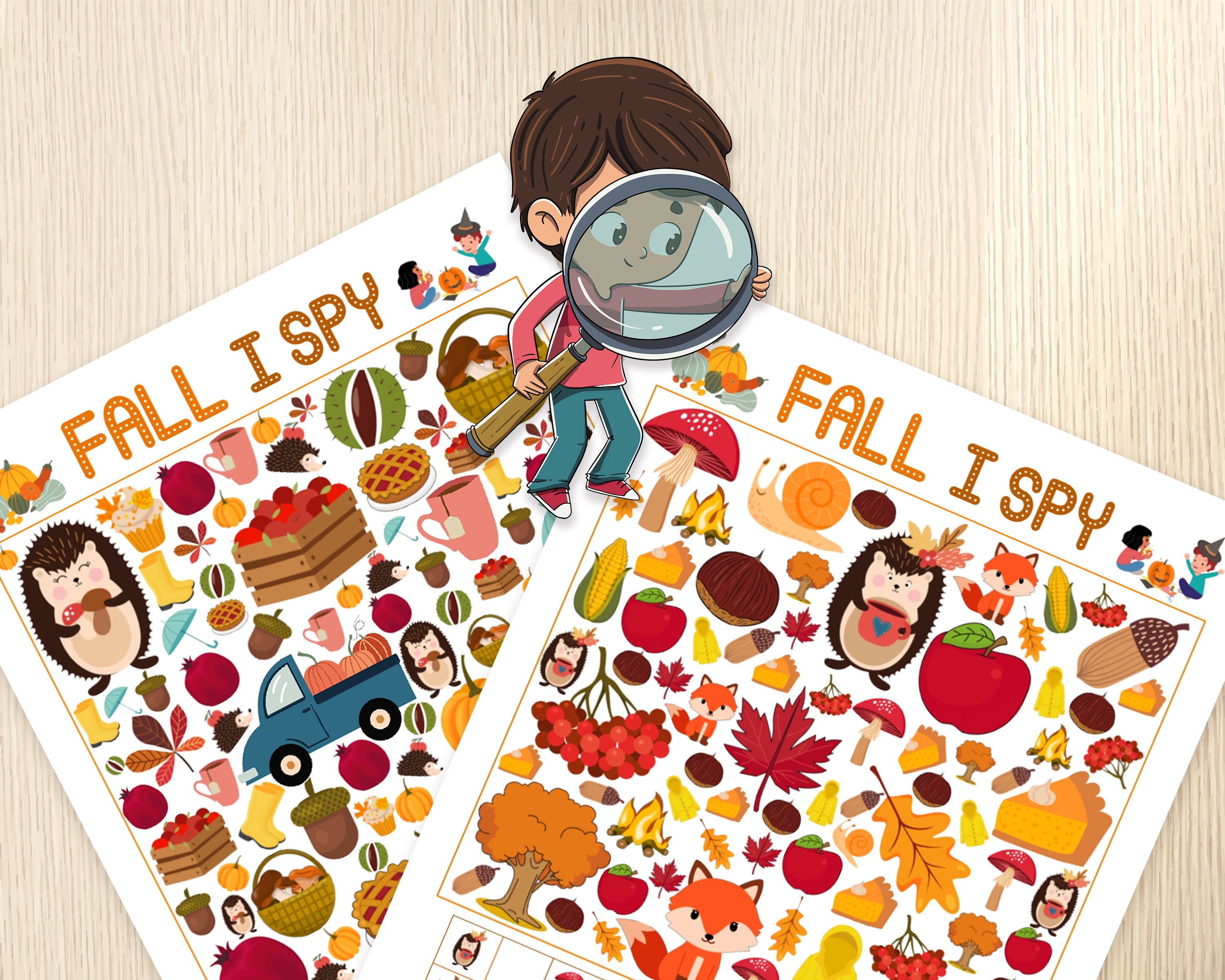 Seasons I Spy BUNDLE, Winter, Spring, Summer, Fall, Look and Find, Seek ...