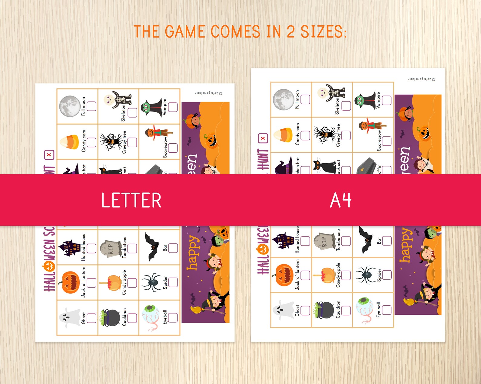 Halloween Scavenger Hunt Treasure Hunt Fall Game Party - Etsy