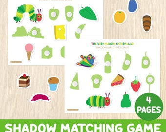 Buy The Very Hungry Caterpillar Printable Activity Toddler Preschool ...